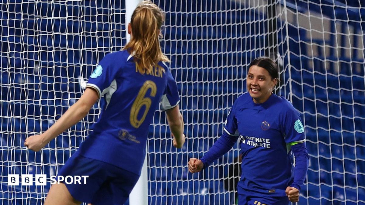 Chelsea 4-1 Paris FC: Sam Kerr hits hat-trick as Blues win in Women's ...