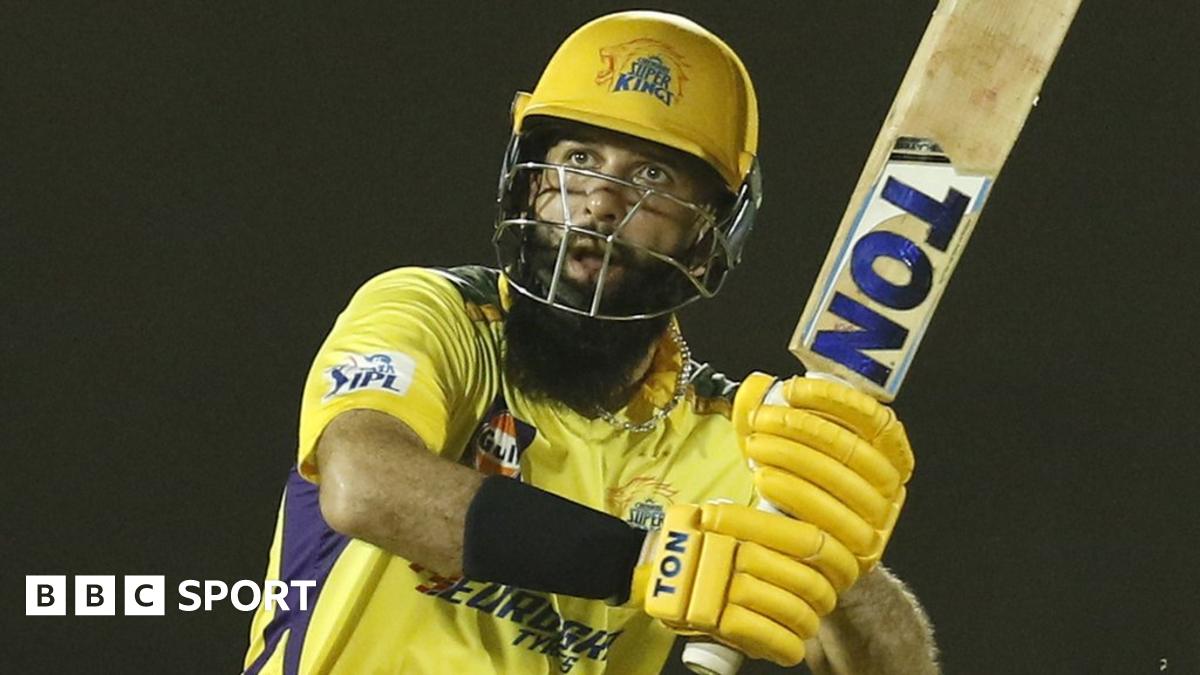 IPL: Moeen Ali hits 93 for Chennai but fails to deny Rajasthan Royals ...