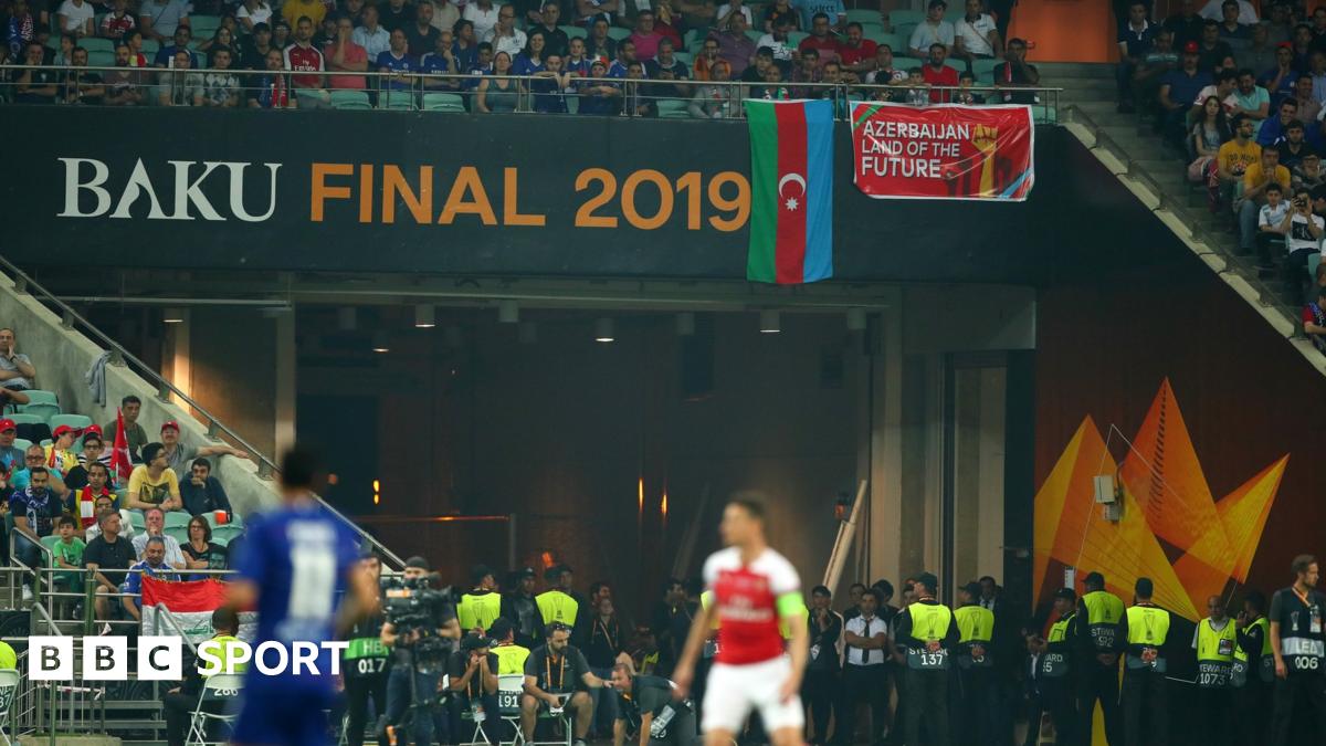 Europa League final in Baku: Far from the pitch and a long way from ...