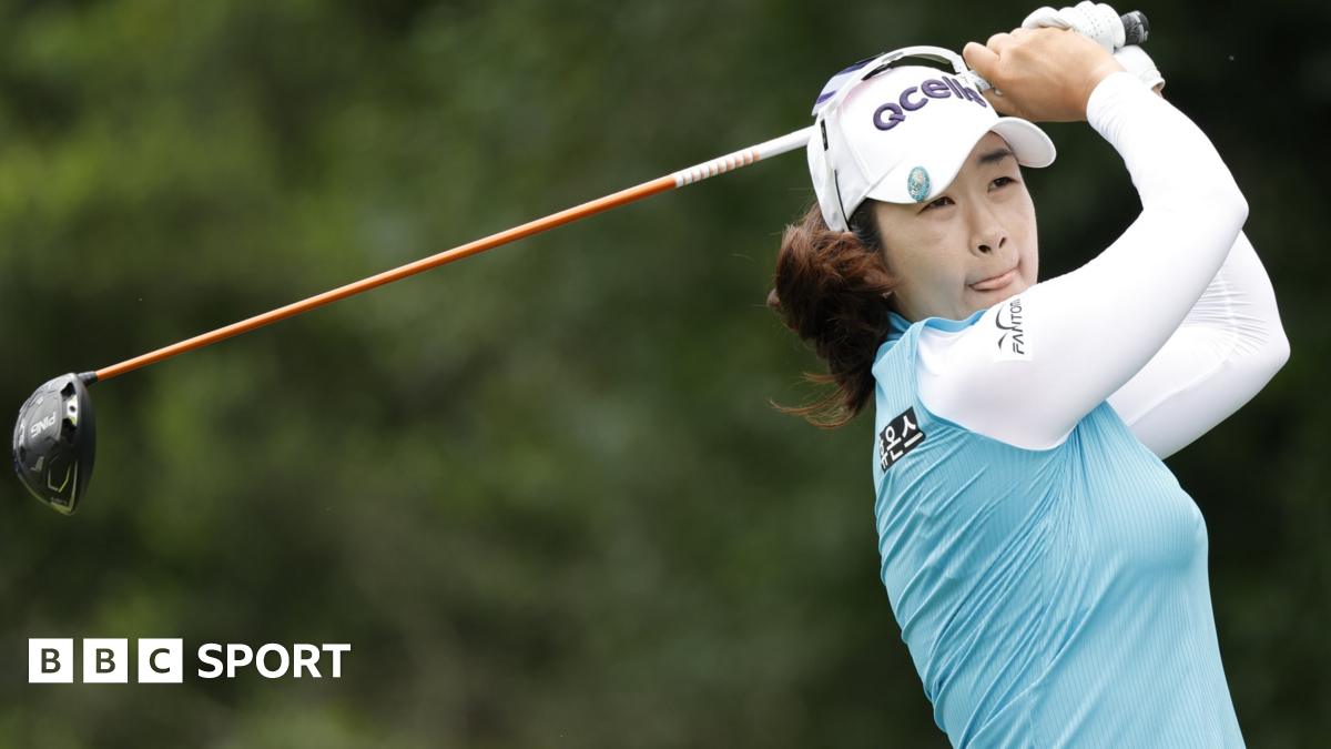 Chevron Championship: South Korea's Kim A-lim moves top before darkness ...