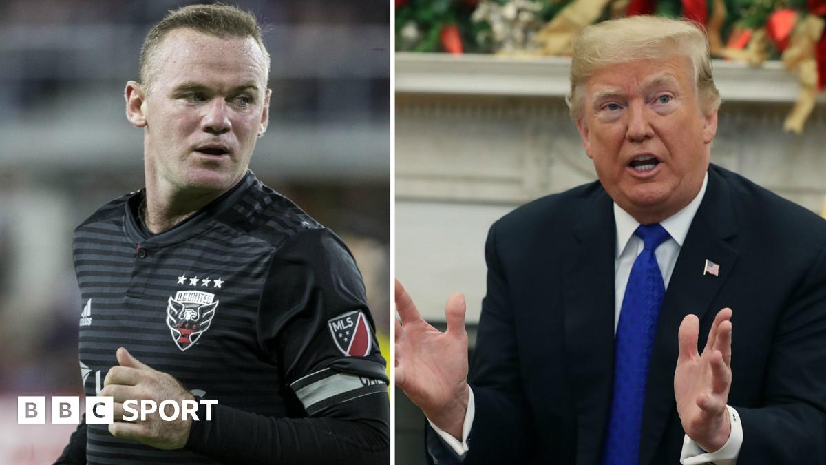 Wayne Rooney: DC United player visits White House and meets Barron ...