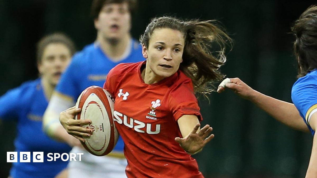 Dual rugby star Jaz Joyce 'living the dream' with Team Wales - BBC Sport