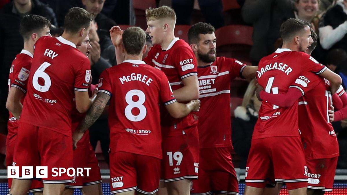 Middlesbrough 2-0 Cardiff City: Isaiah Jones and Emmanuel Latte Lath ...