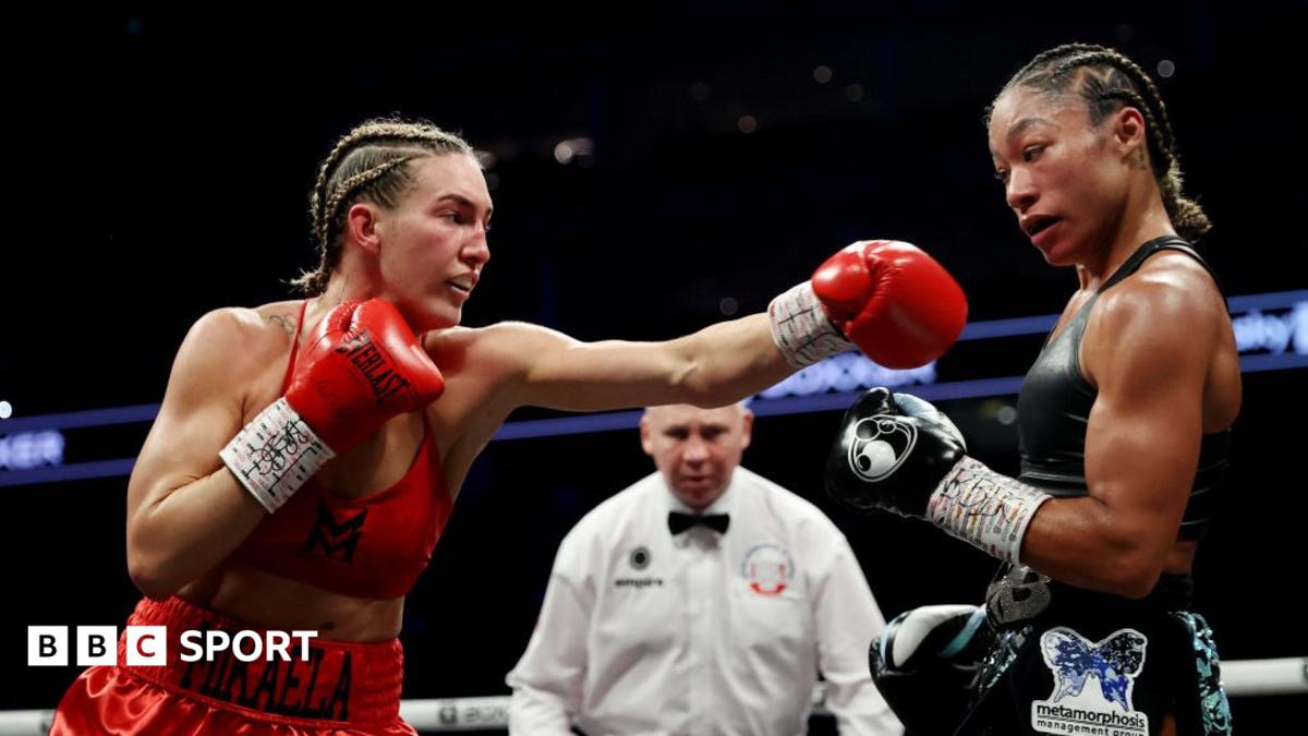 Mikaela Mayer v Alycia Baumgardner: Baumgardner becomes IBF, WBO and ...