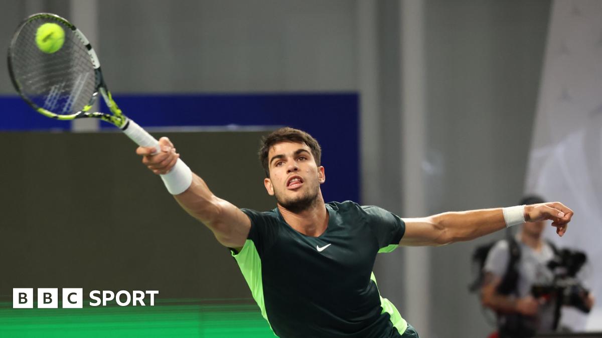 Shanghai Masters: Carlos Alcaraz advances as rain thwarts Cameron ...