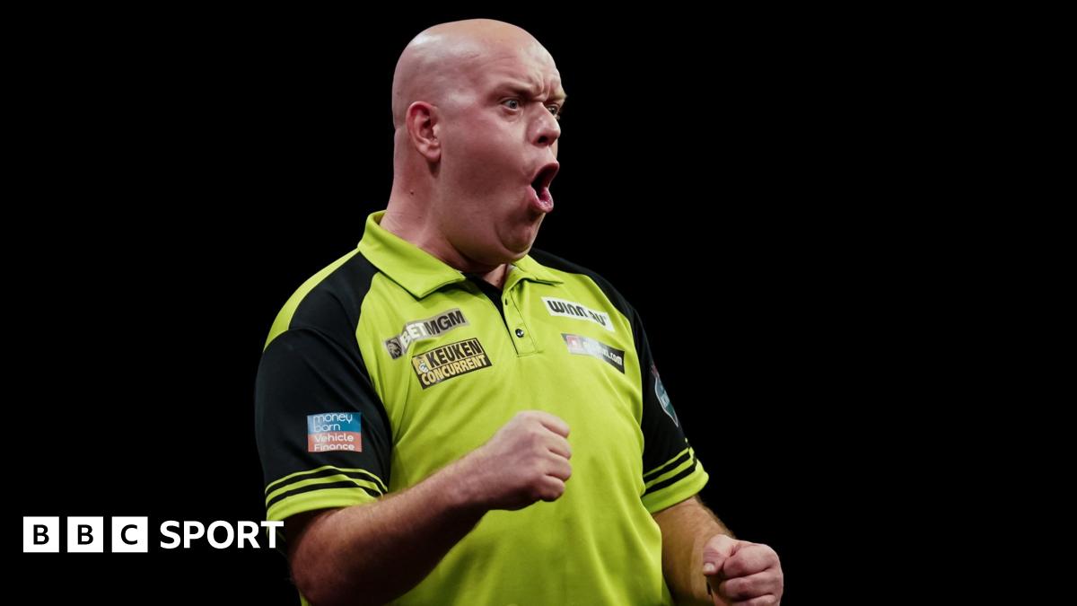 Michael van Gerwen beats Luke Humphries to win Premier League Darts Glasgow event - as it ...