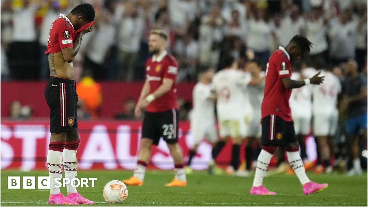 Sevilla 3-0 Manchester United (Agg: 5-2): Dreadful Red Devils dumped out of Europa League - BBC ...