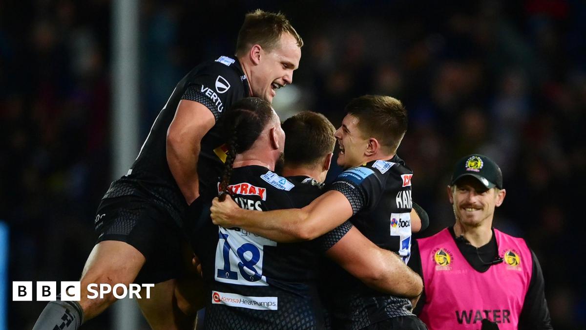 Exeter Chiefs' win over Gloucester reminds boss Rob Baxter of title ...