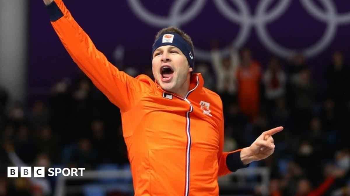 Winter Olympics: Dutch skater Sven Kramer clinches third straight 5 ...