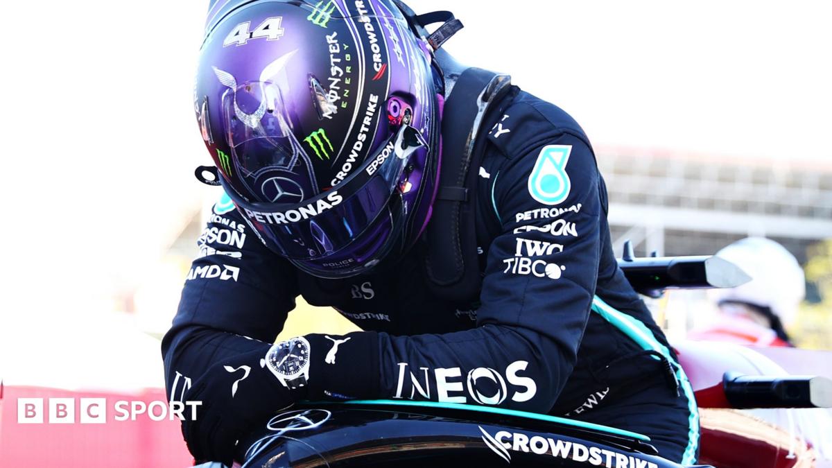 Lewis Hamilton takes 100th career pole at Spanish Grand Prix - BBC Sport
