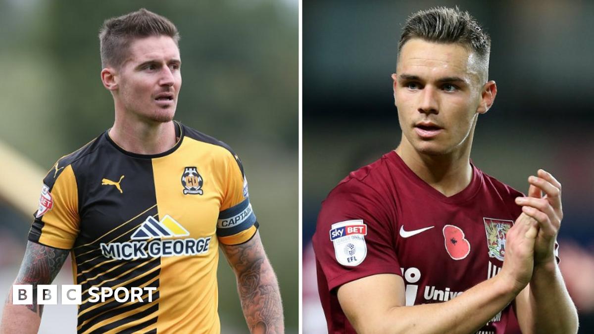 Cambridge United re-sign Barry Corr and Billy Waters joins from ...