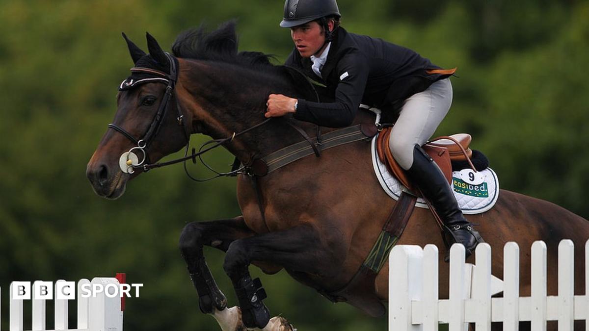 Joe Whitaker: Showjumper wins on racing debut at Newcastle - BBC Sport