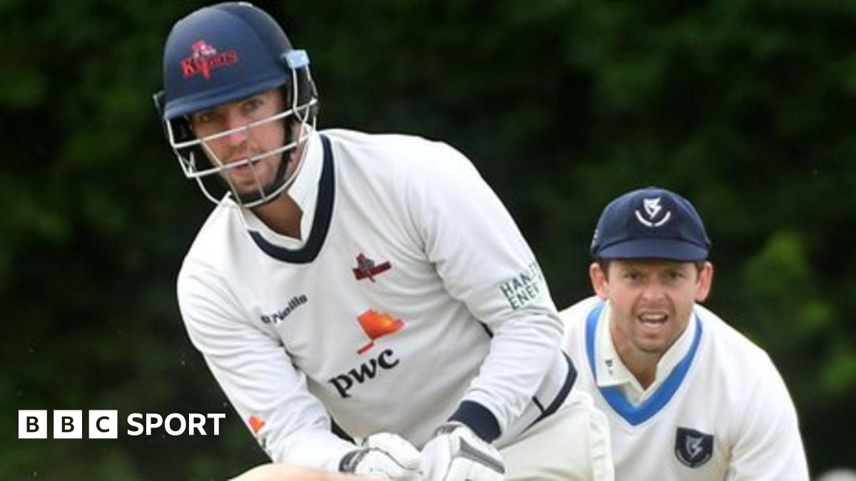James McCollum hits unbeaten century for Northern Knights - BBC Sport