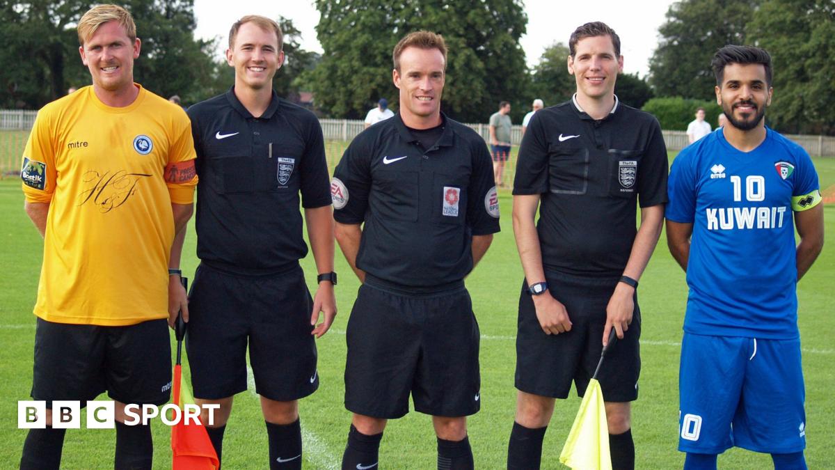 Strangest pre-season game ever? Marlow FC take on Kuwait - BBC Sport