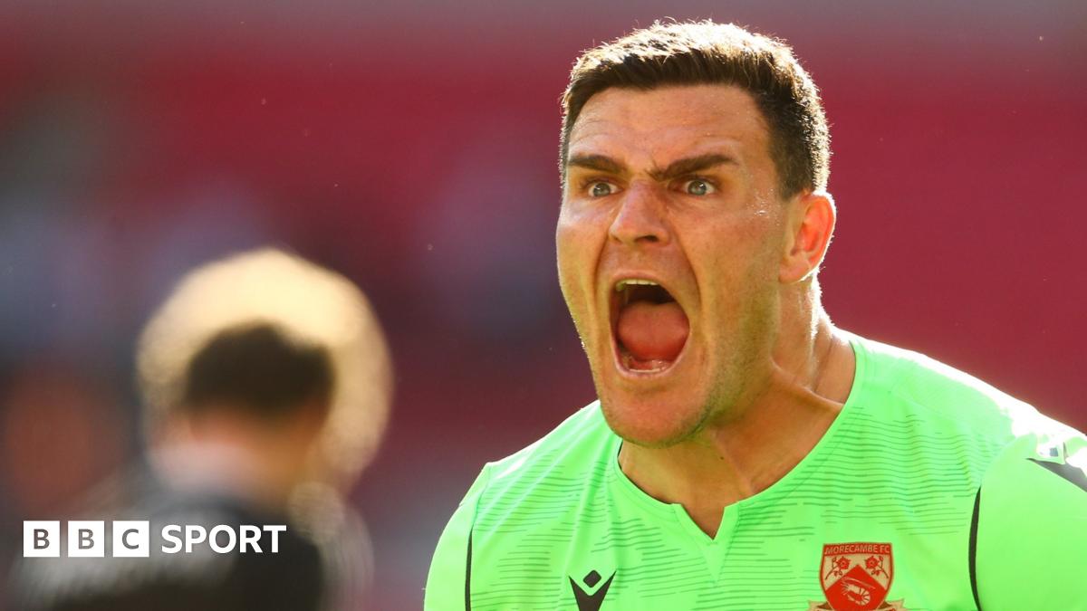Kyle Letheren: Morecambe goalkeeper signs new one-year contract - BBC Sport