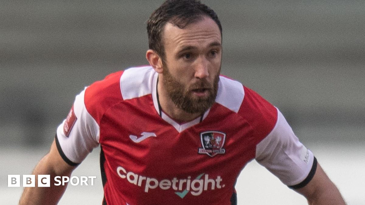 Rory McArdle: Exeter City defender pleased to be back after freak ...
