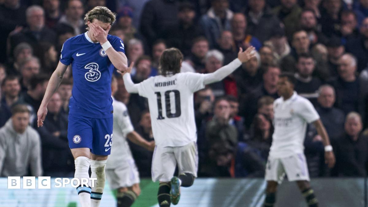 Chelsea 0-2 Real Madrid (Agg: 0-4): Blues exit Champions League as Real ...