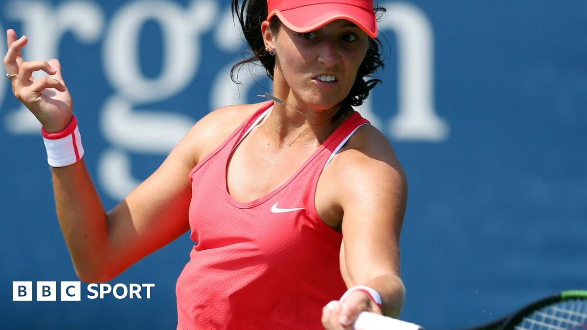 Laura Robson '100% better' but loses on WTA Tour comeback - BBC Sport