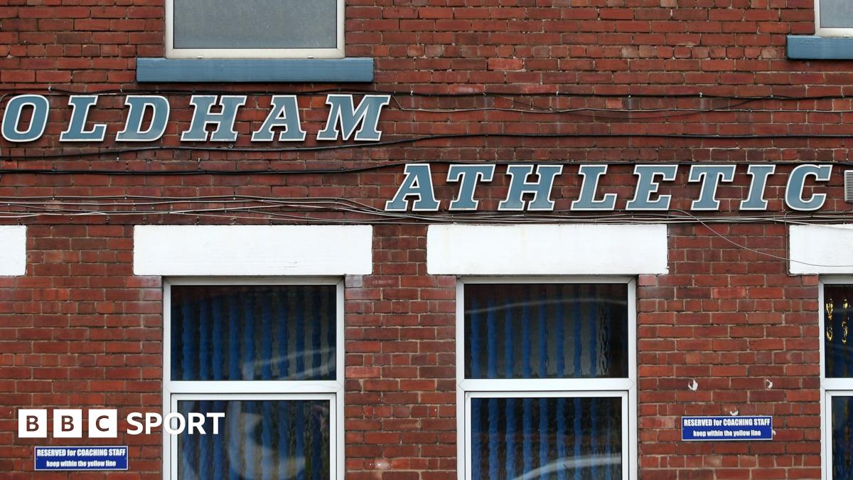 Oldham Athletic: League One side confirm investment talks are ongoing ...