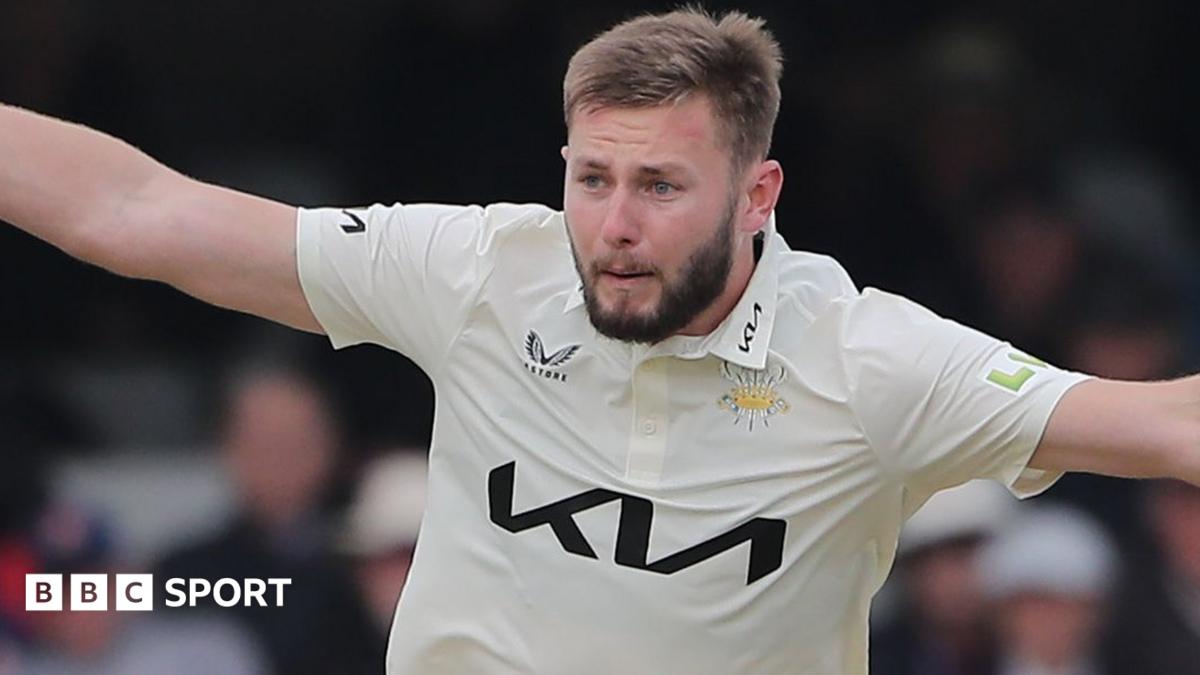 County Championship: Gus Atkinson career-best helps Surrey bowl out ...