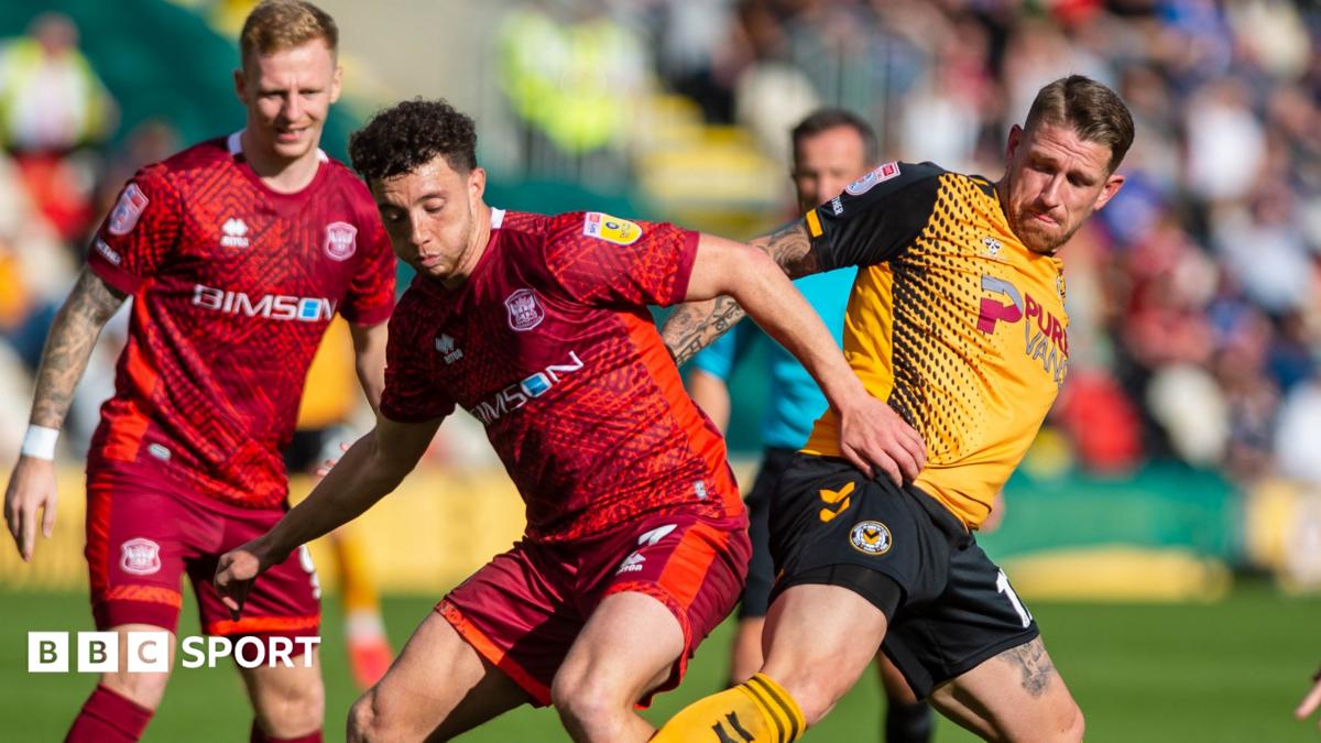 Newport County 1-1 Carlisle United: Corey Whelan earns Blues draw at ...