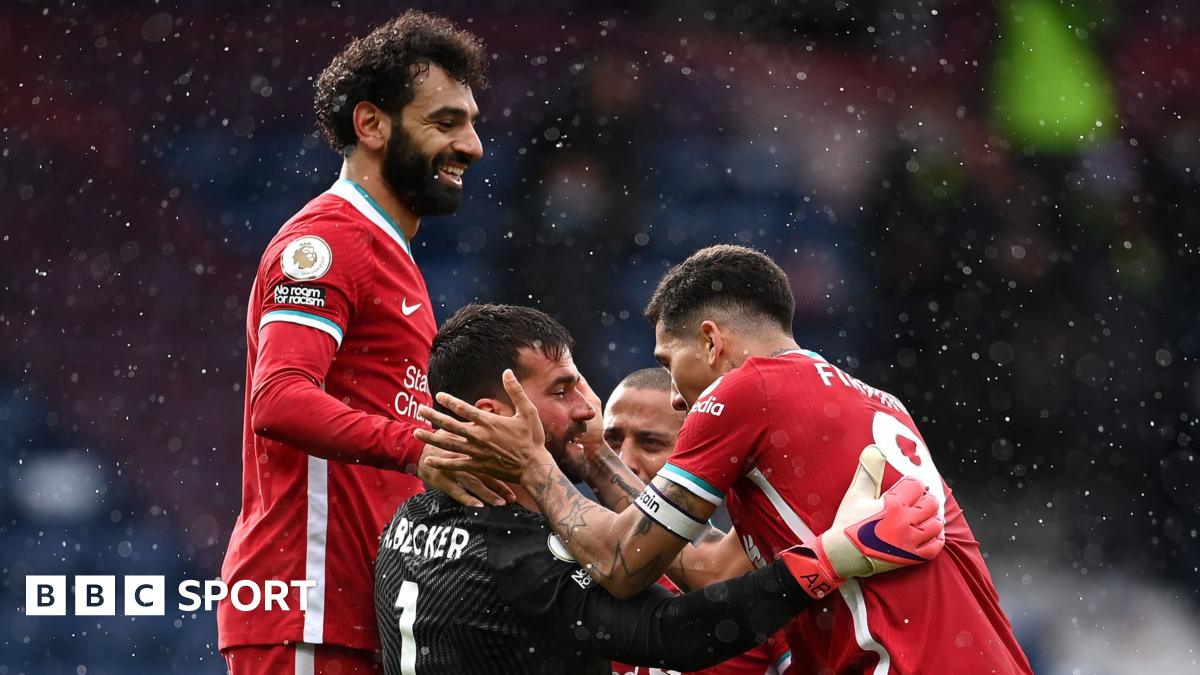 Liverpool goalkeeper Alisson pays tribute to father after scoring ...