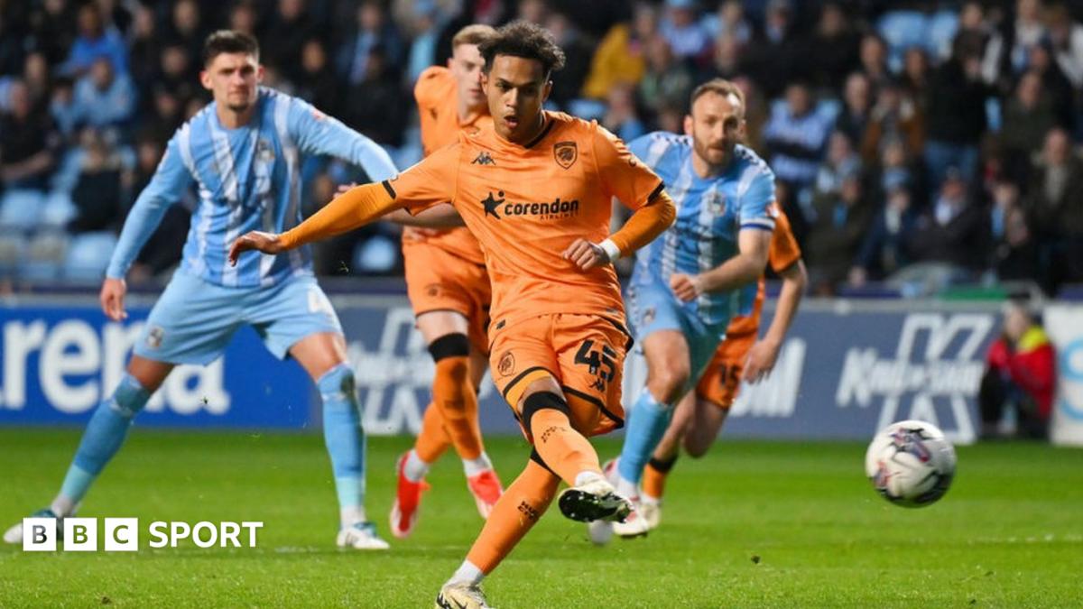 Coventry City 2-3 Hull City: Tigers win to keep Championship play-off ...