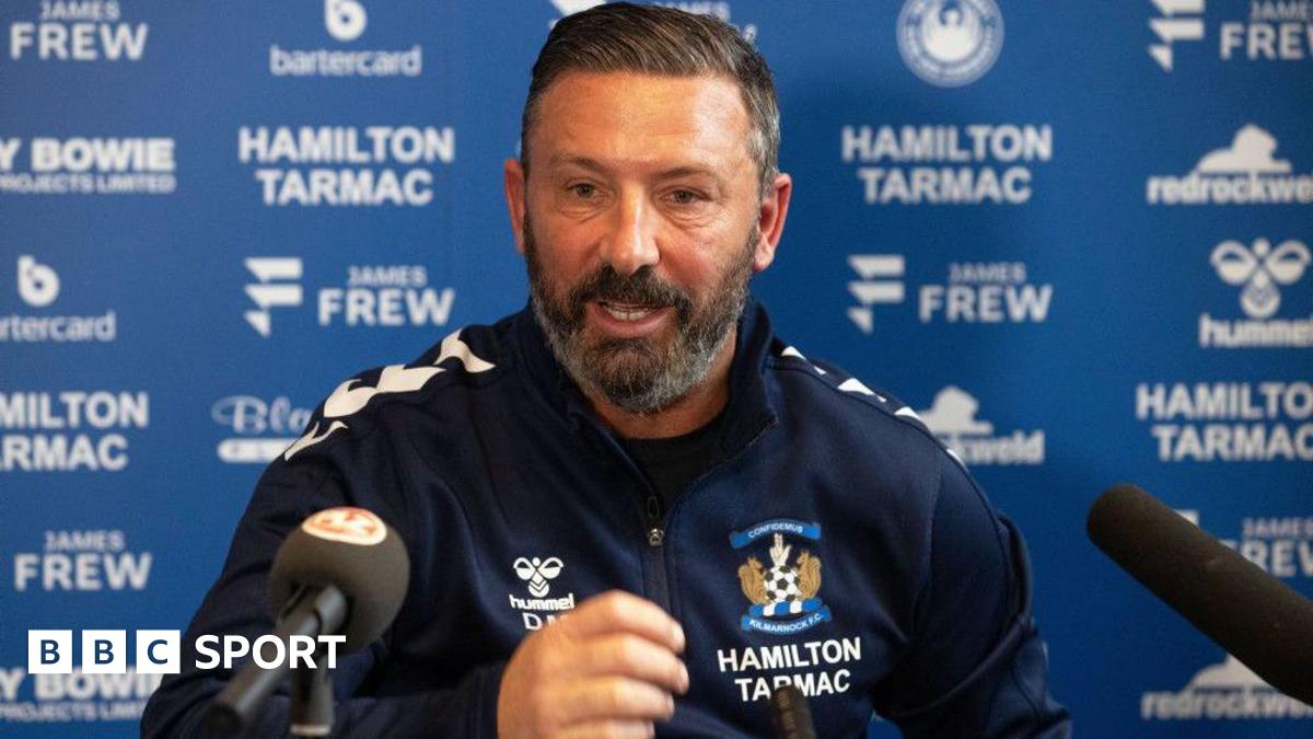 McInnes 'shooing' his players home from training - BBC Sport