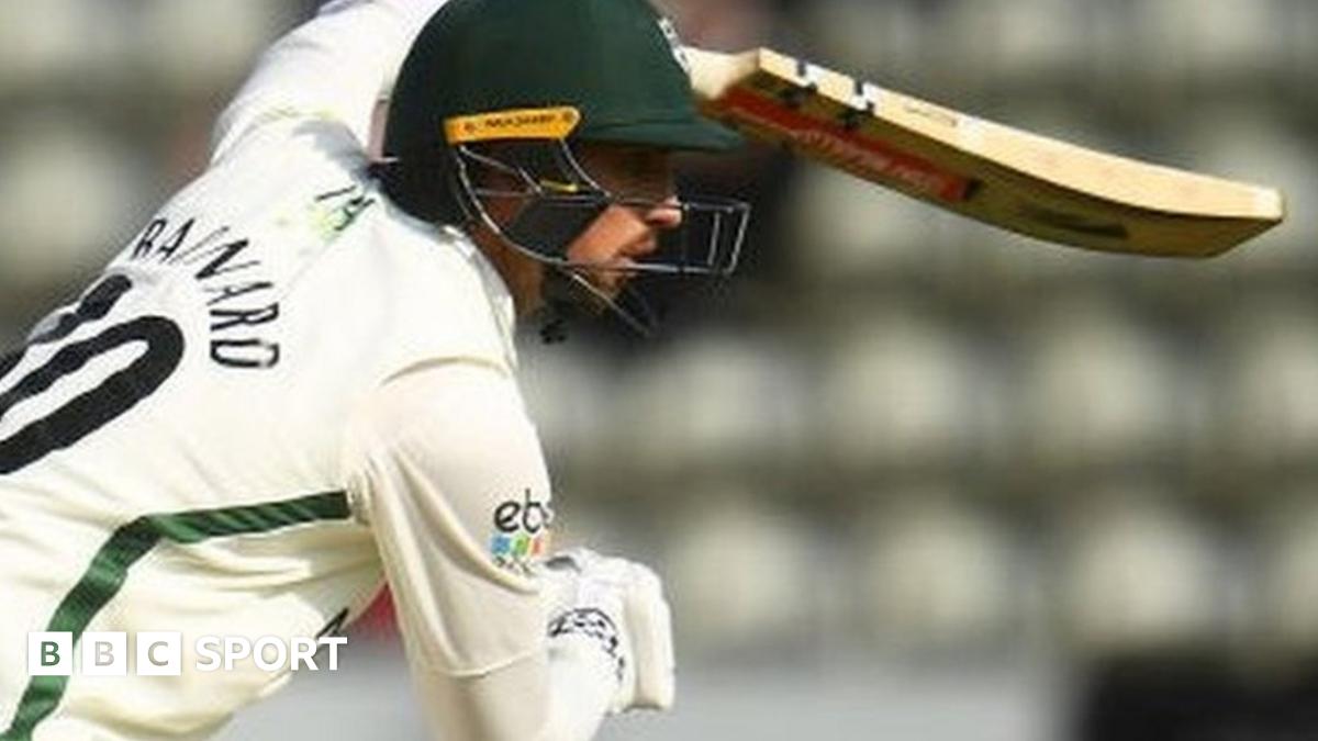 County Championship: Ed Barnard hits 90 as Worcestershire pile up runs ...