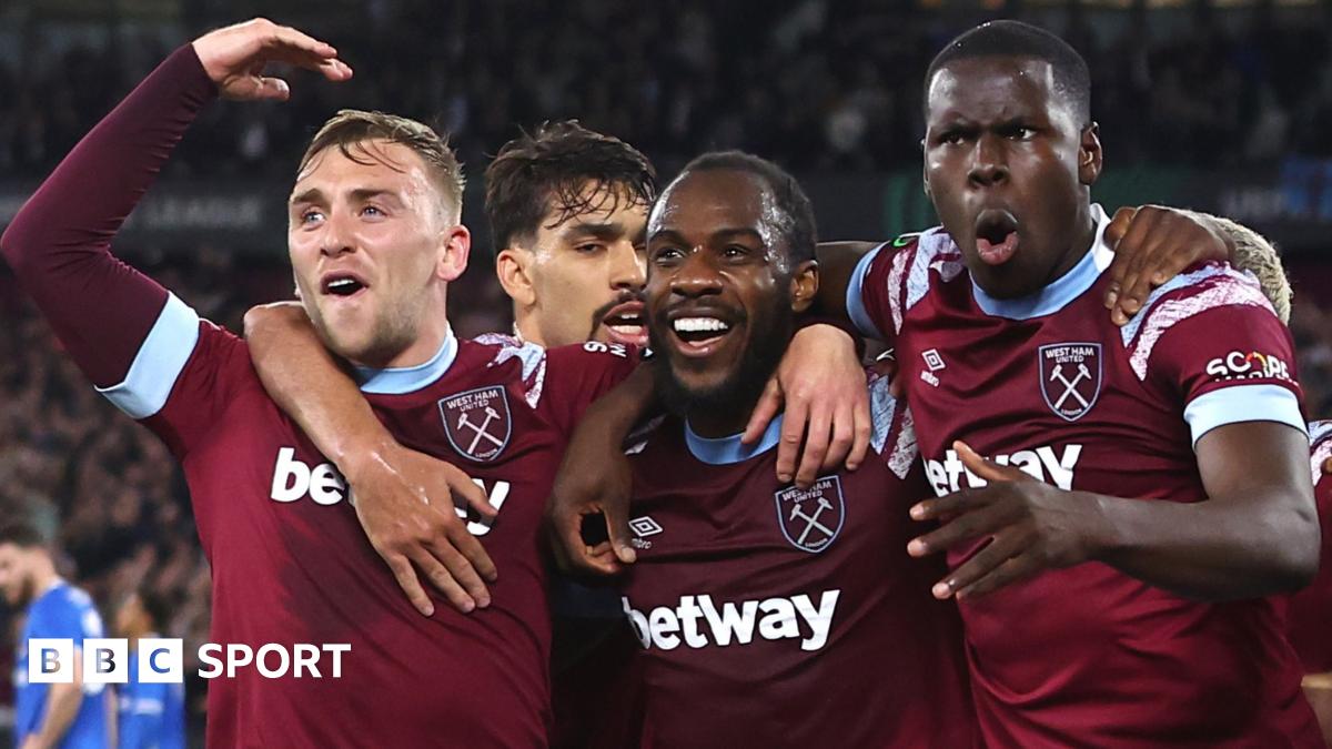 West Ham United 2-1 AZ Alkmaar: Hosts fight back to secure slender ...