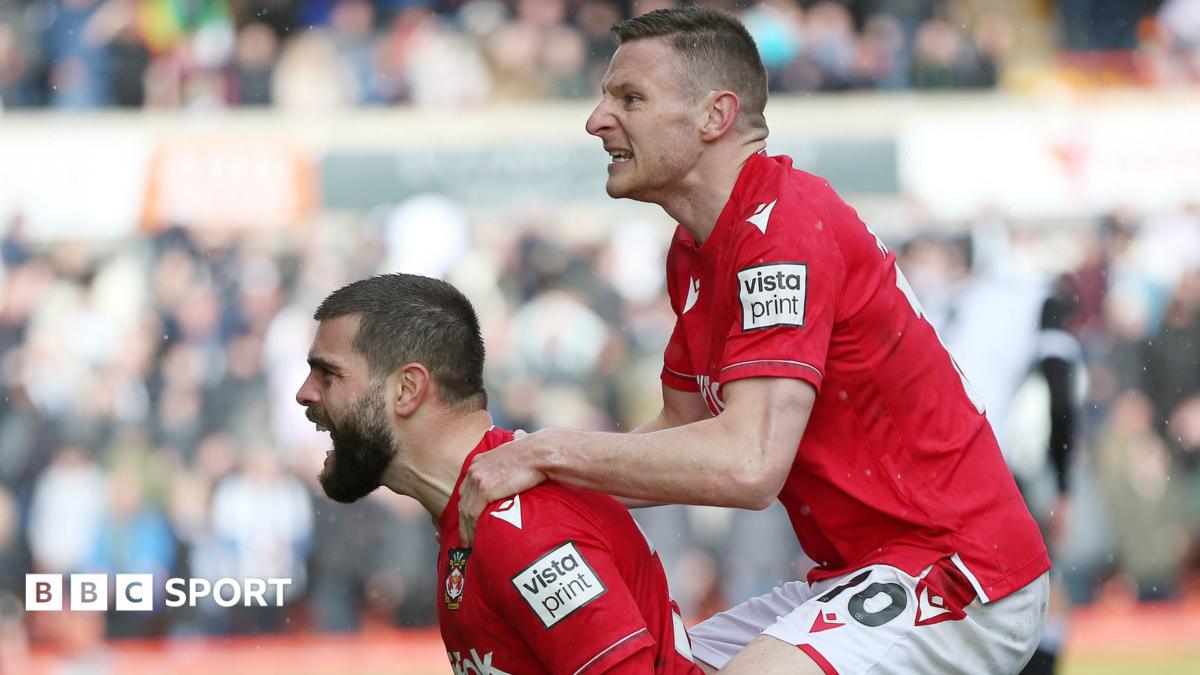 Wrexham 3-2 Notts County: Lee goal and late Foster penalty save sees ...