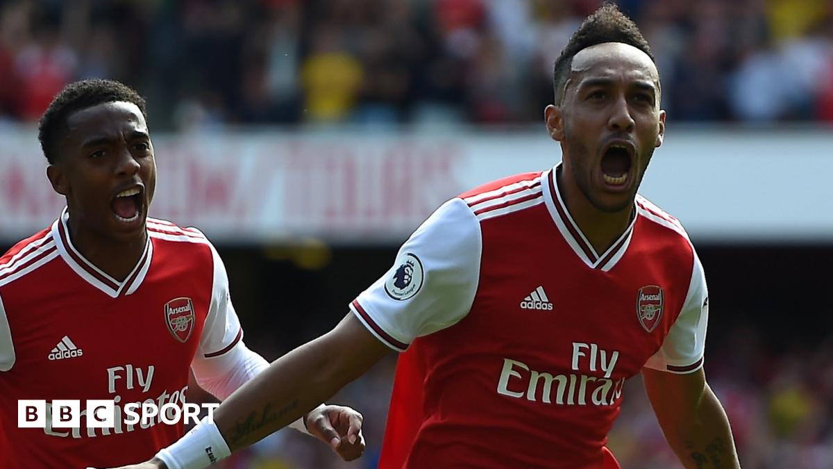 Arsenal 2-1 Burnley: Pierre-Emerick Aubameyang scores winning goal for ...