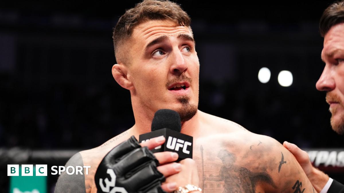 Tom Aspinall: UFC heavyweight talks about his son being autistic - BBC ...