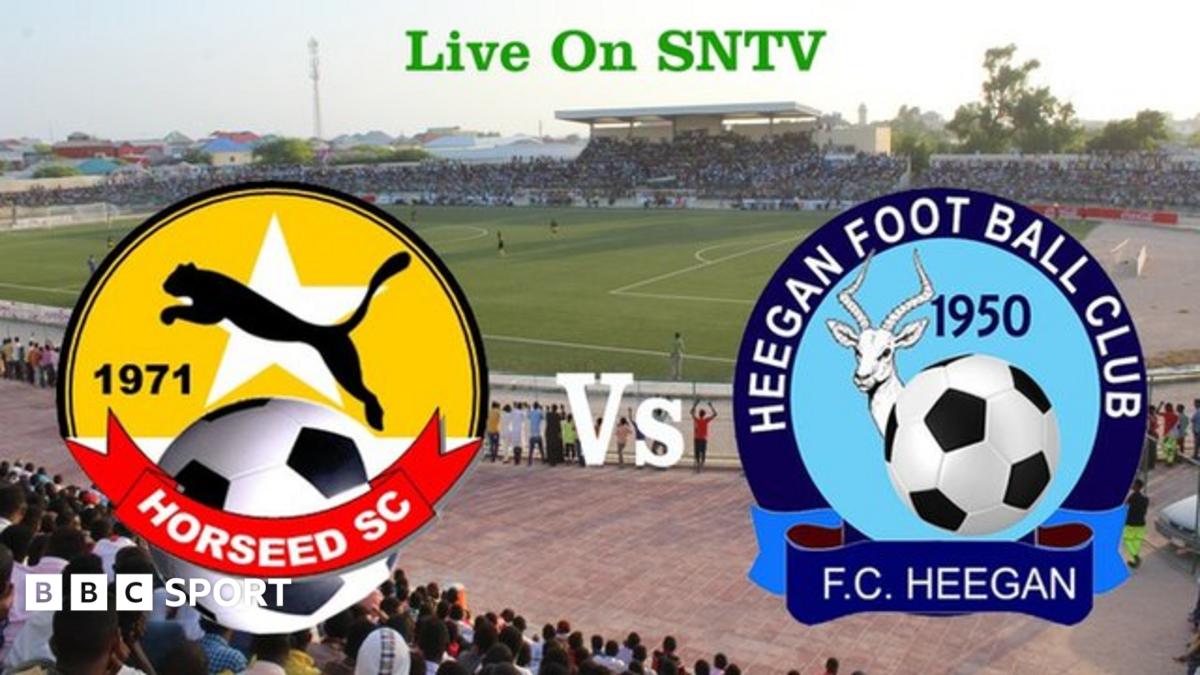 Somali domestic football in live TV debut - BBC Sport