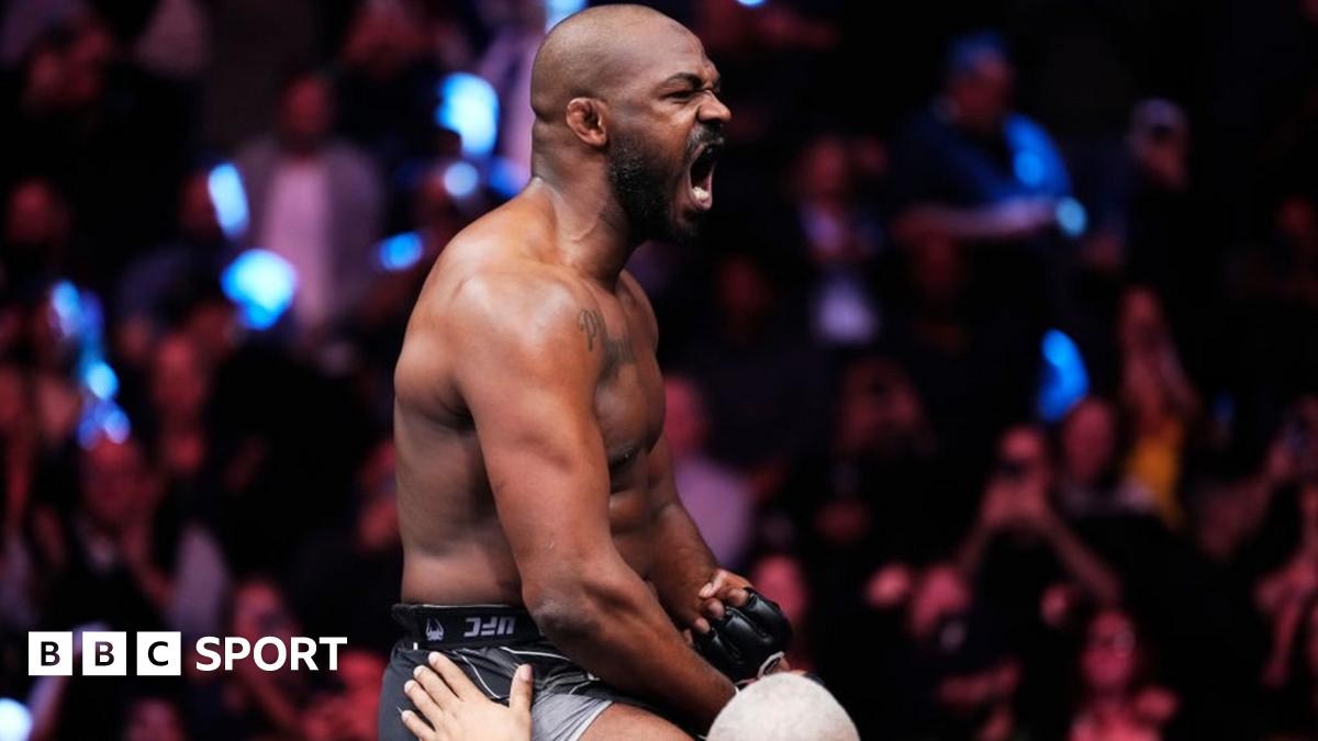 Jon Jones is two-weight UFC champion after demolishing Ciryl Gane in ...