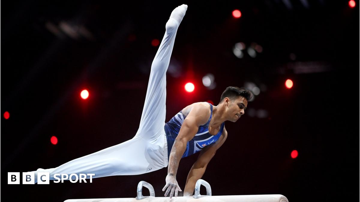 Gymnastics World Championships: Great Britain's Hayden Skinner ...