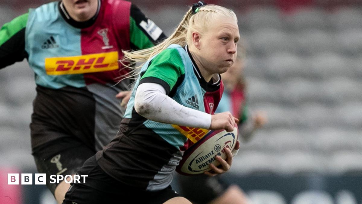 Heather Cowell: England winger re-signs for Harlequins for 2022-23 ...