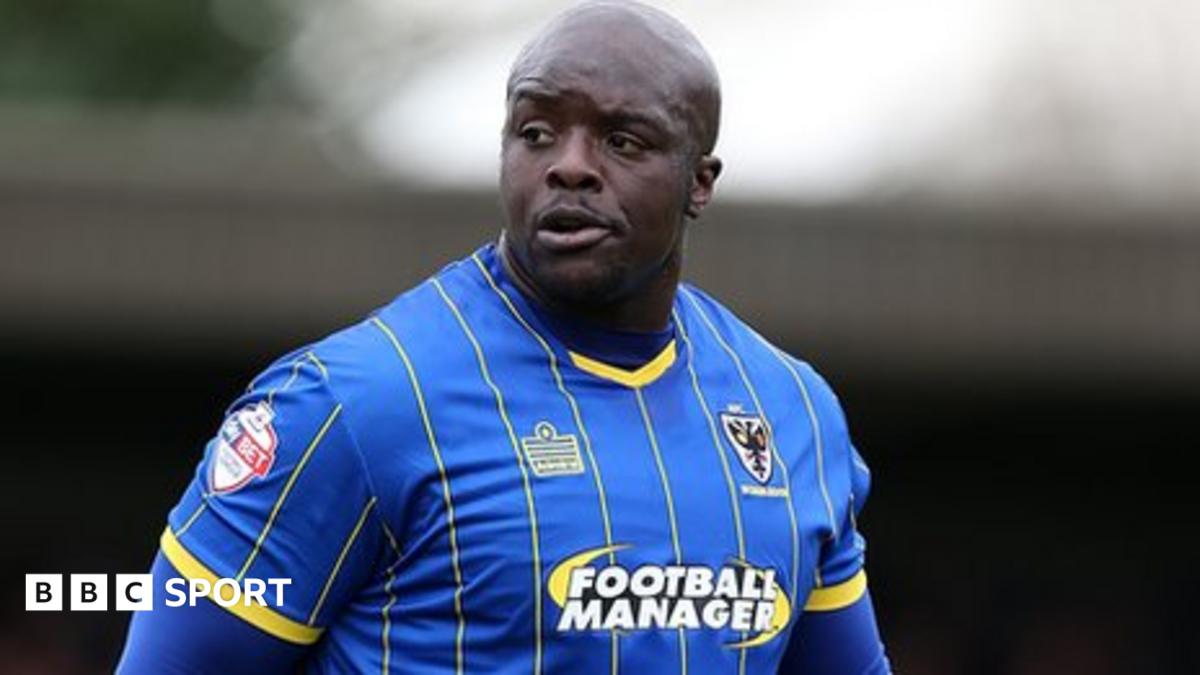 Adebayo Akinfenwa relaxed about AFC Wimbledon goal tally - BBC Sport