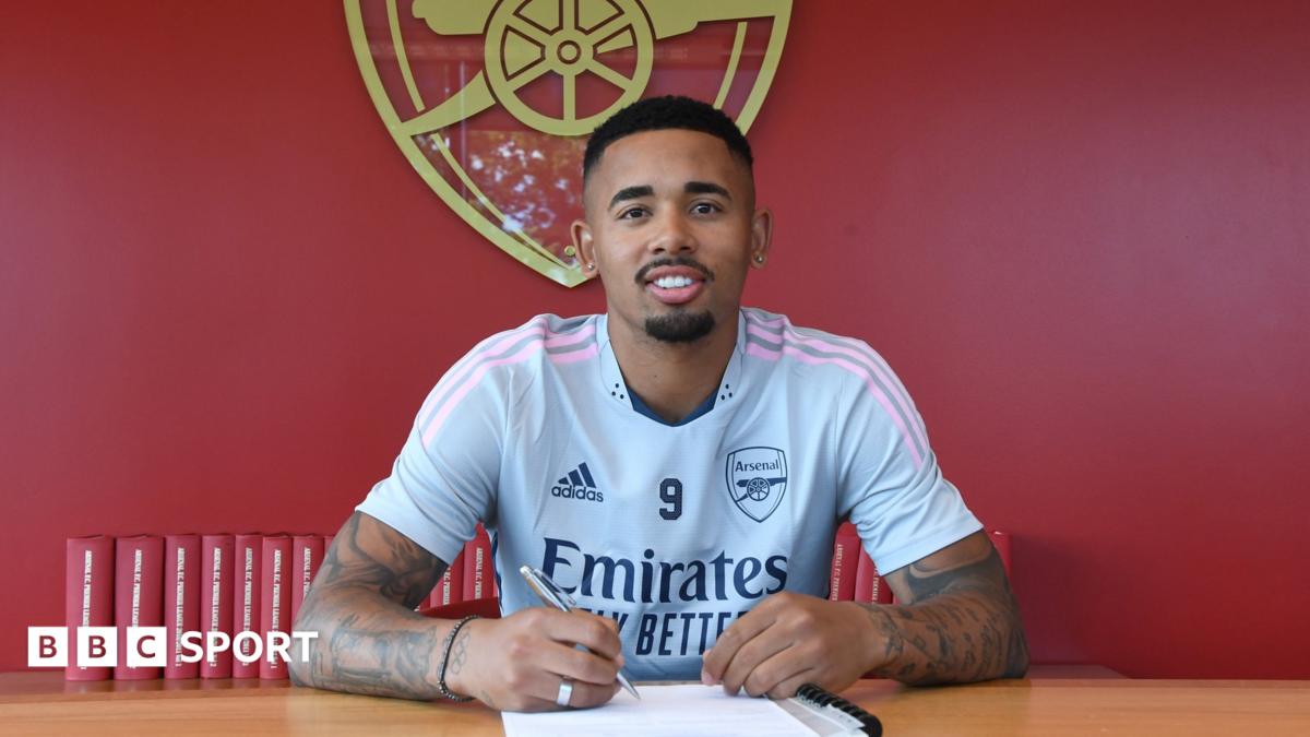 Gabriel Jesus: Arsenal sign Brazil forward from Manchester City for £ ...