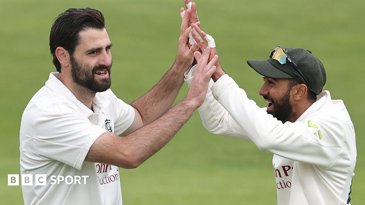County Championship: Notts' Brett Hutton takes five Northants wickets ...