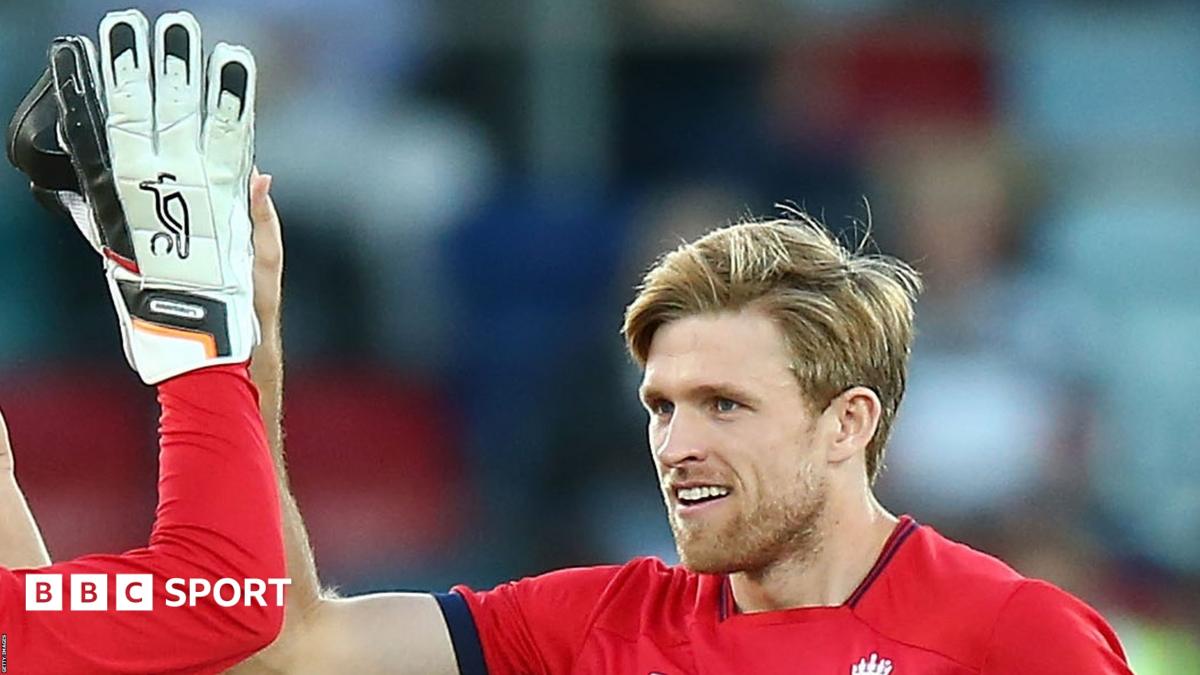David Willey: England batsman hits 34 off one over in Twenty20 warm-up ...