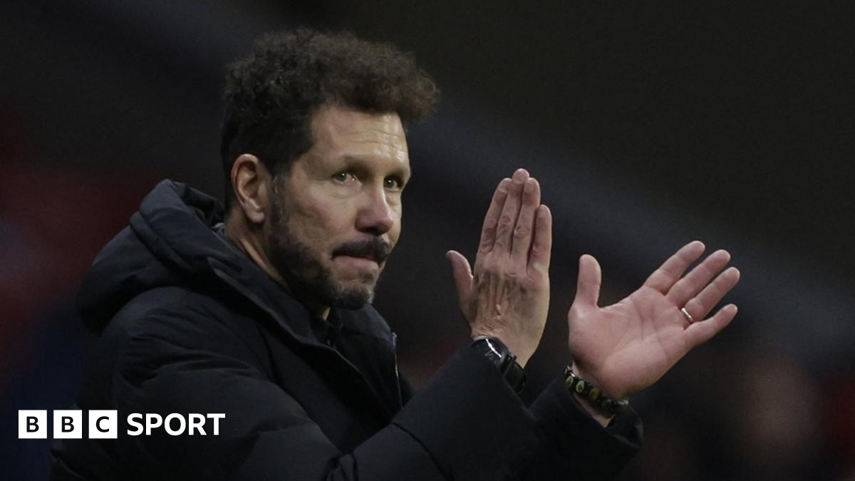 Diego Simeone: Atletico Madrid manager signs new deal until 2027 - BBC ...