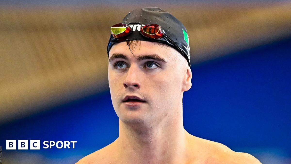 Conor Ferguson: Irish swimmer sets personal best but just outside ...