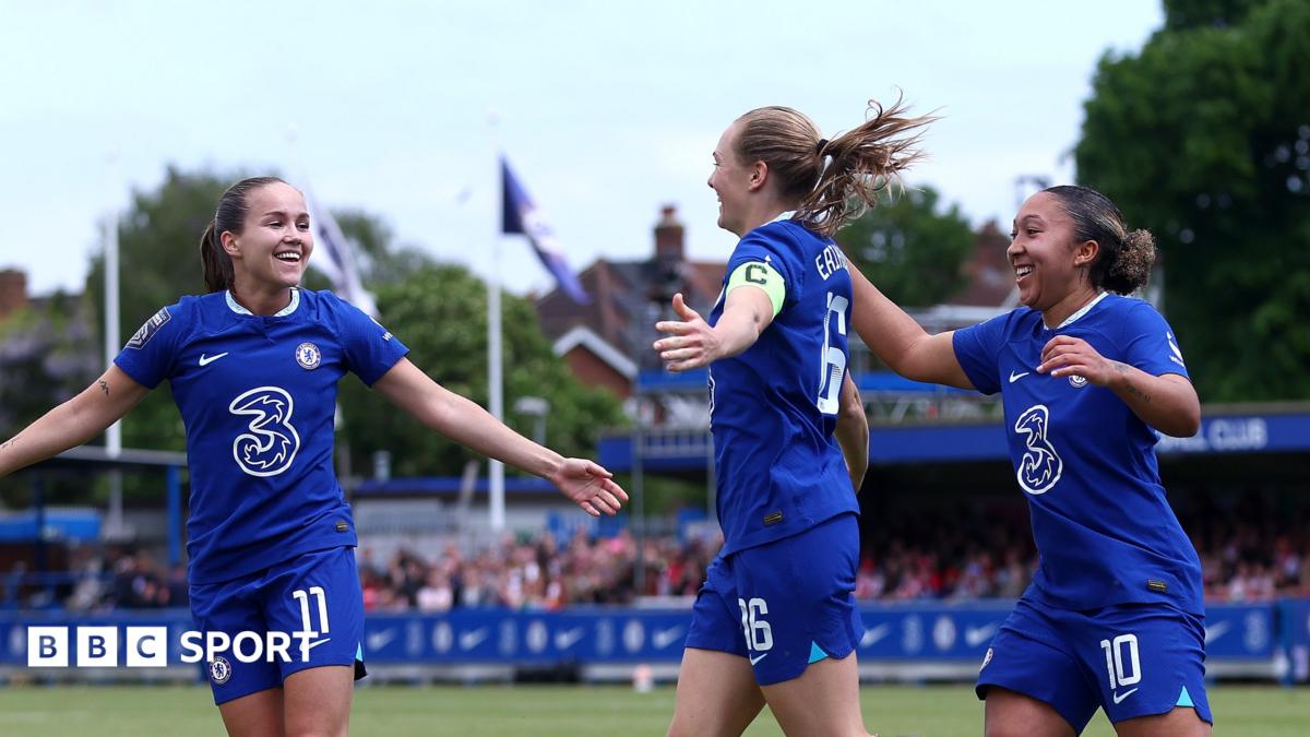 Chelsea 2-0 Arsenal: Blues take huge step towards WSL title - BBC Sport