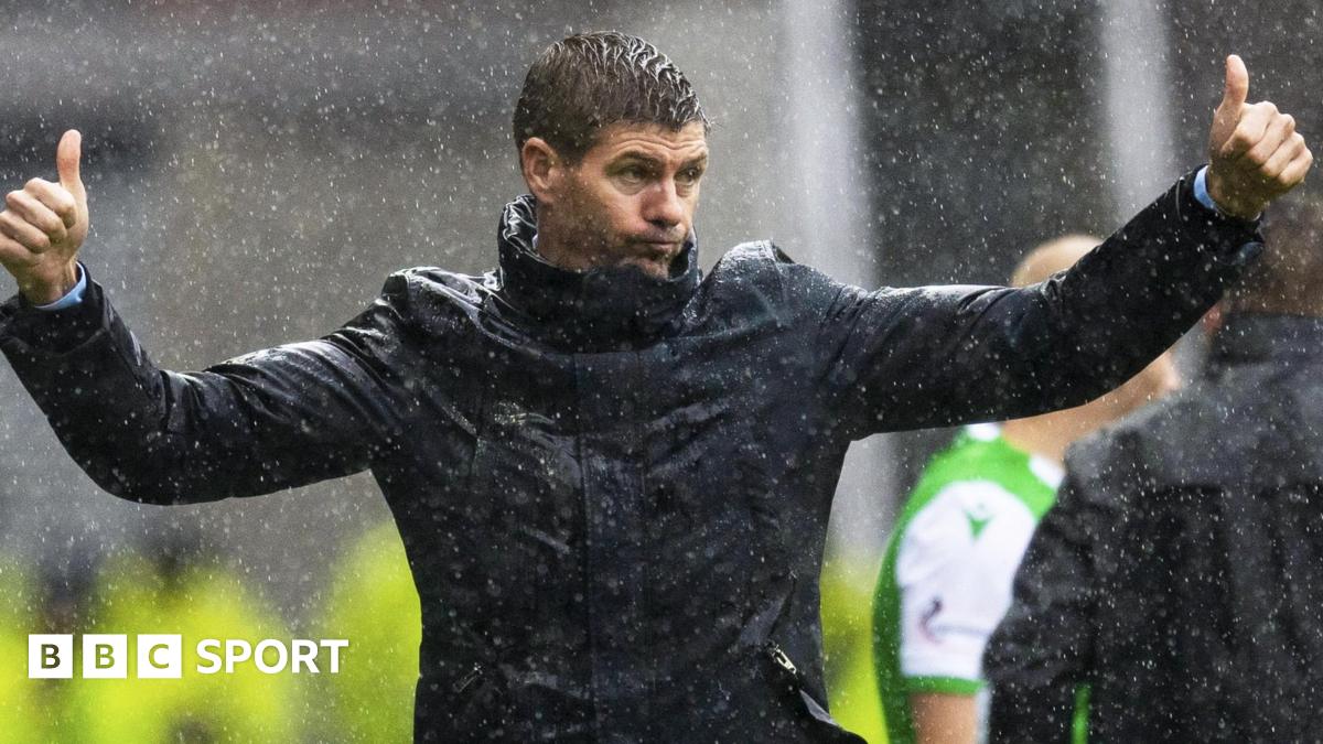 Rangers 6-1 Hibernian: Steven Gerrard 'disappointed' hosts did not ...