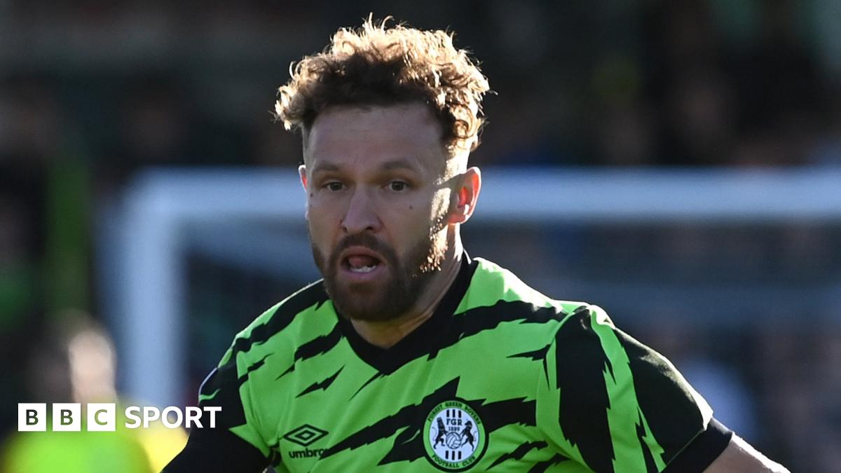 Matty Taylor: Forest Green Rovers striker out for six to eight weeks ...