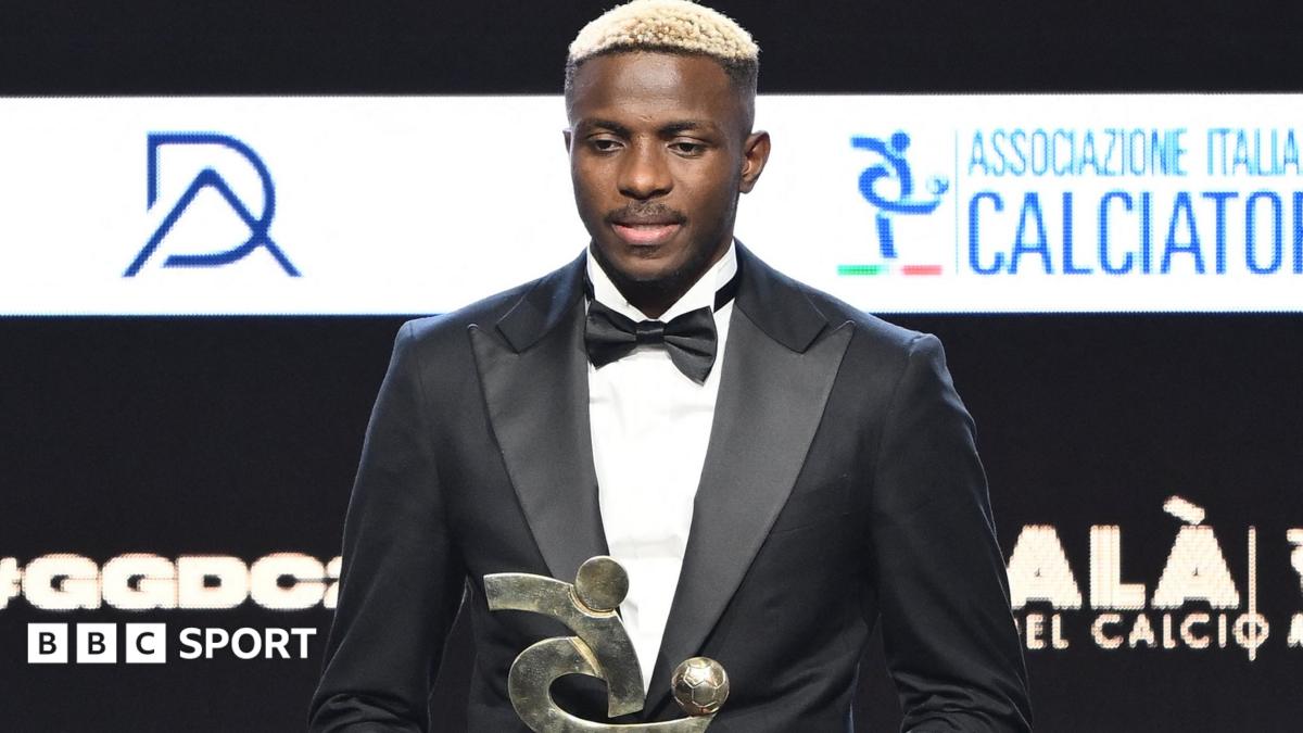 Victor Osimhen: Nigeria striker wins Italian players' player of the ...