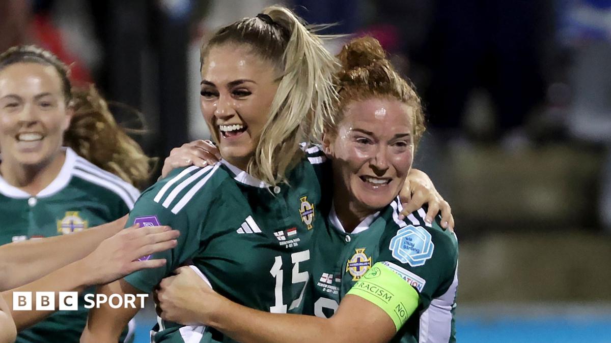 Northern Ireland 1-1 Hungary: Danielle Maxwell stunner saves Northern ...