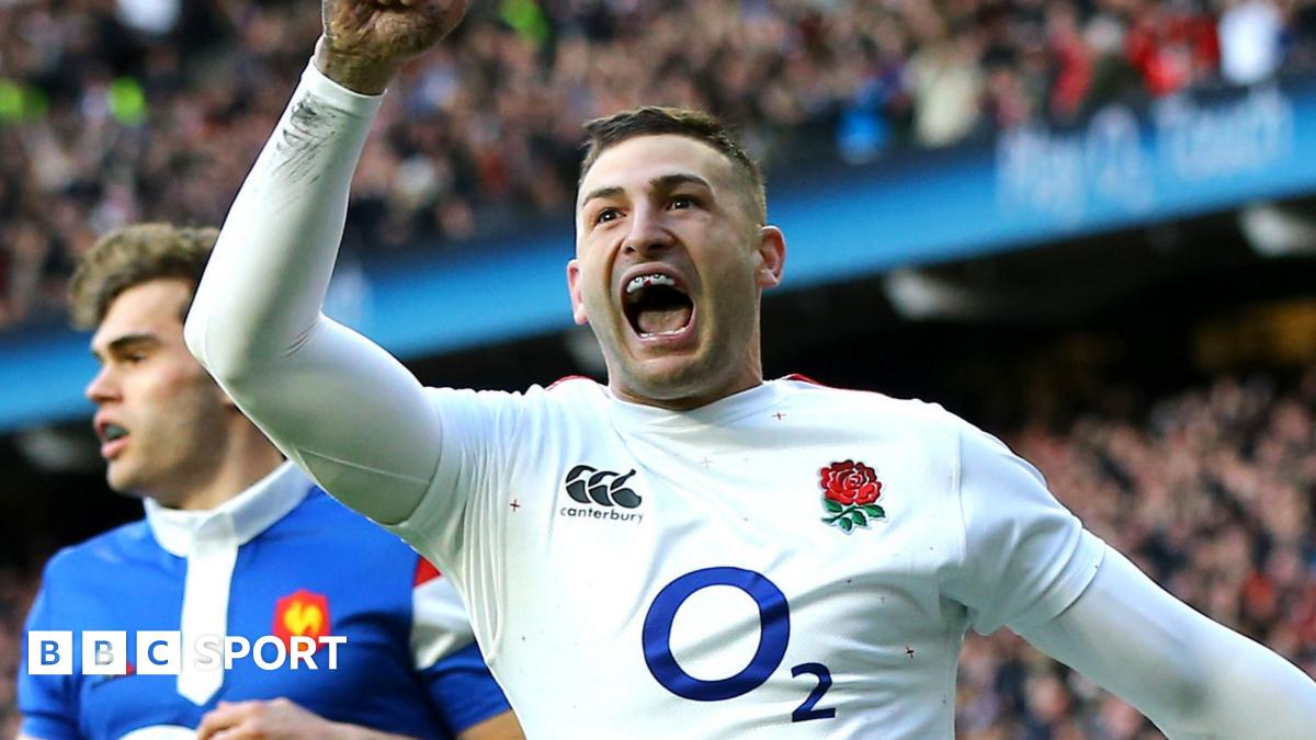 England 44-8 France: Jonny May hat-trick inspires emphatic Six Nations ...