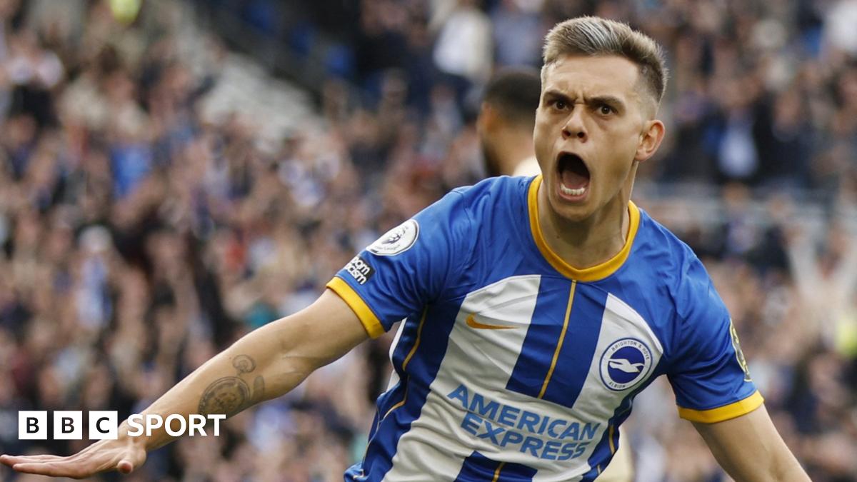 Leandro Trossard: Arsenal agree deal to sign Belgium forward from Brighton - BBC Sport